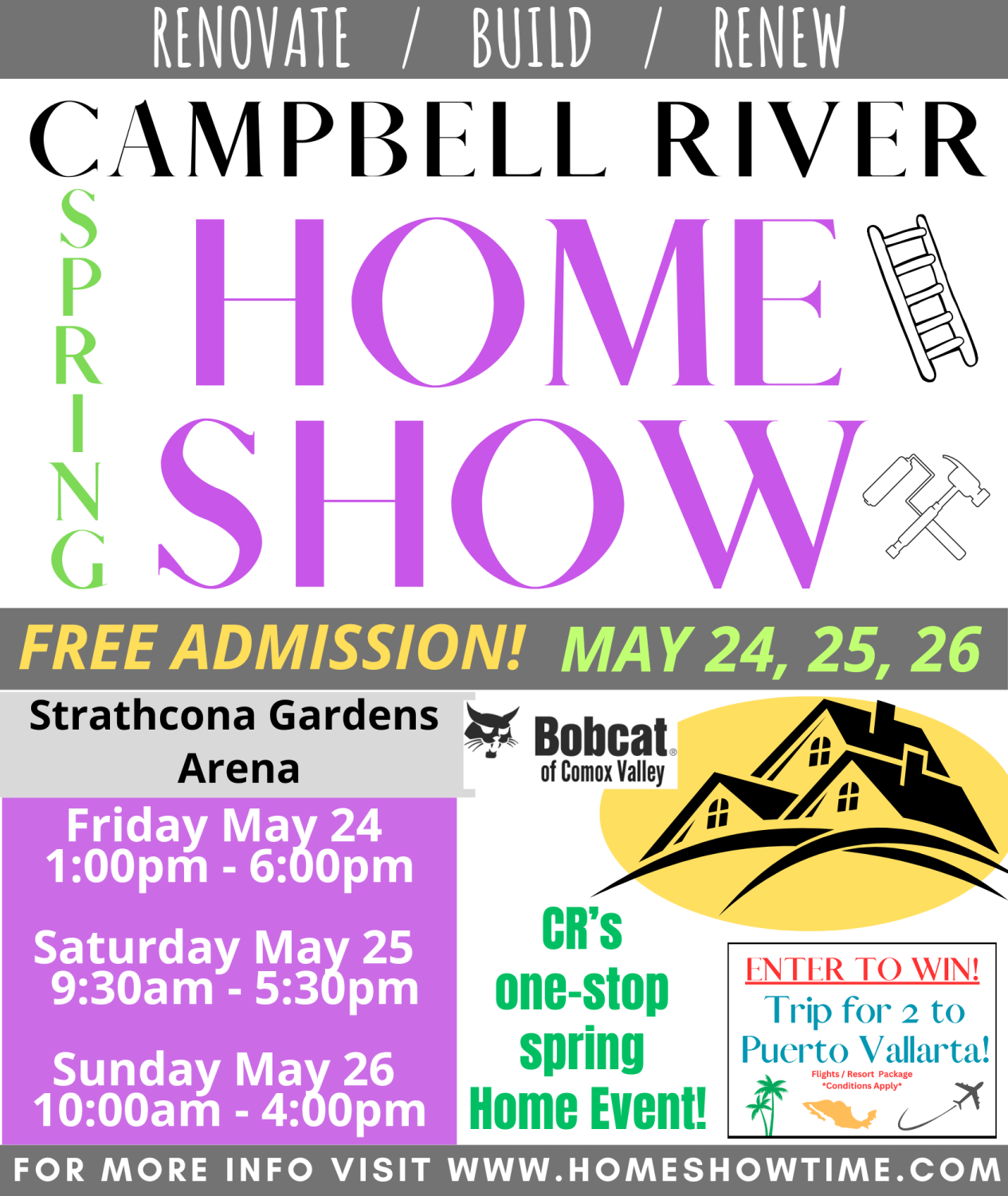 Campbell River Spring Home Show - Home Show Time