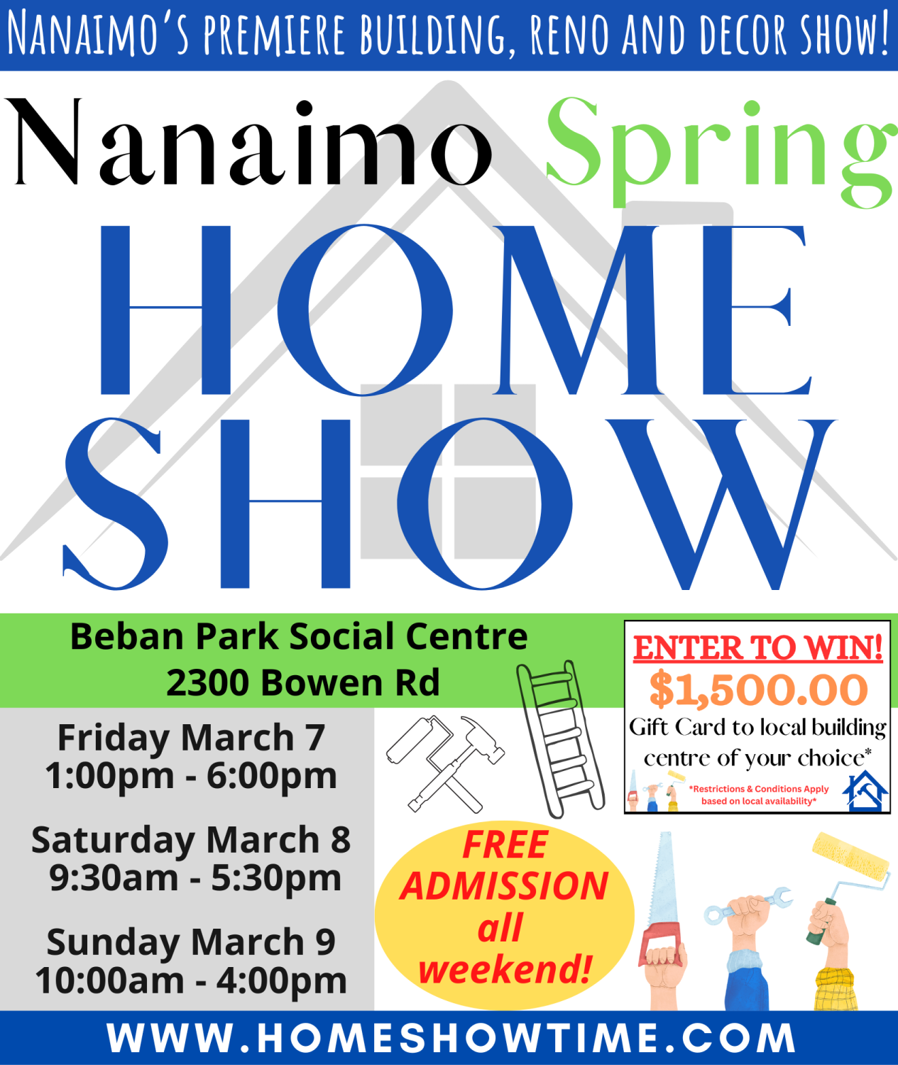 Nanaimo Spring Home Show - Home Show Time