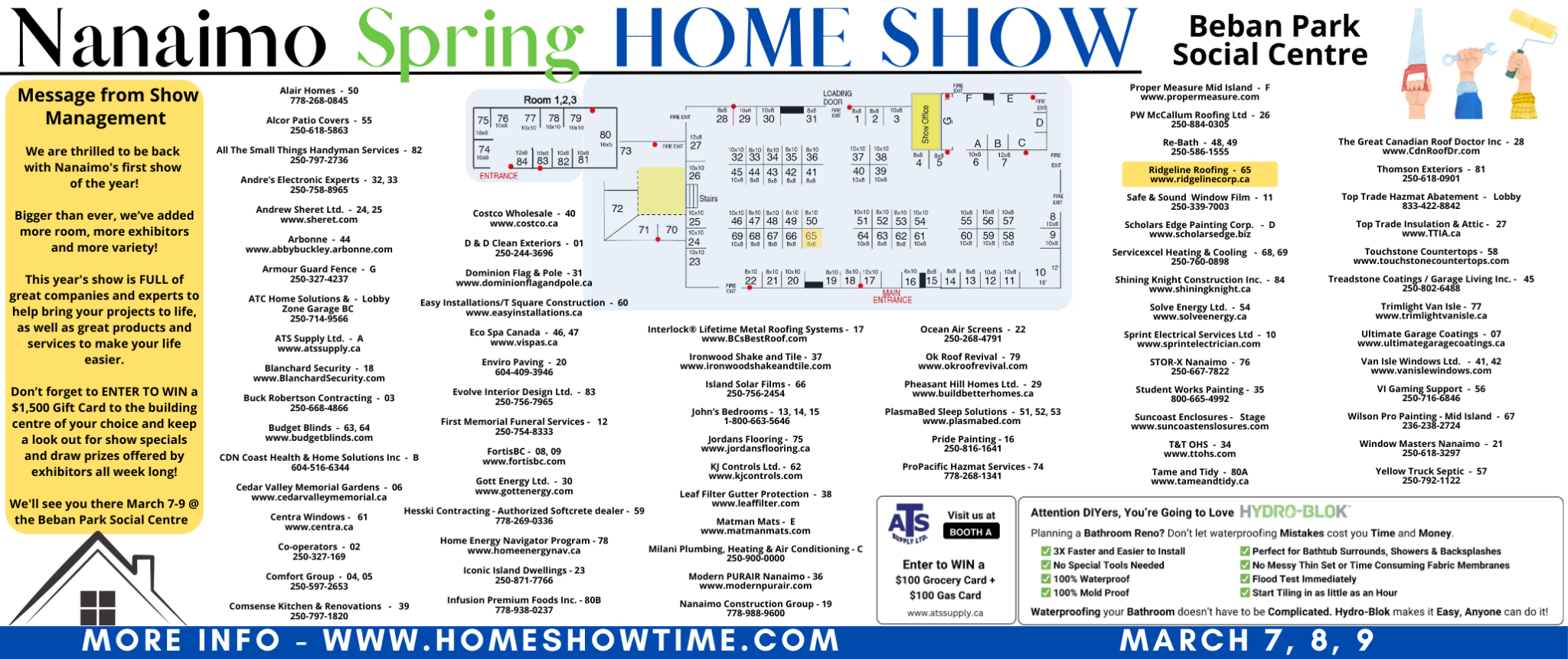 Nanaimo Spring Home Show - Home Show Time