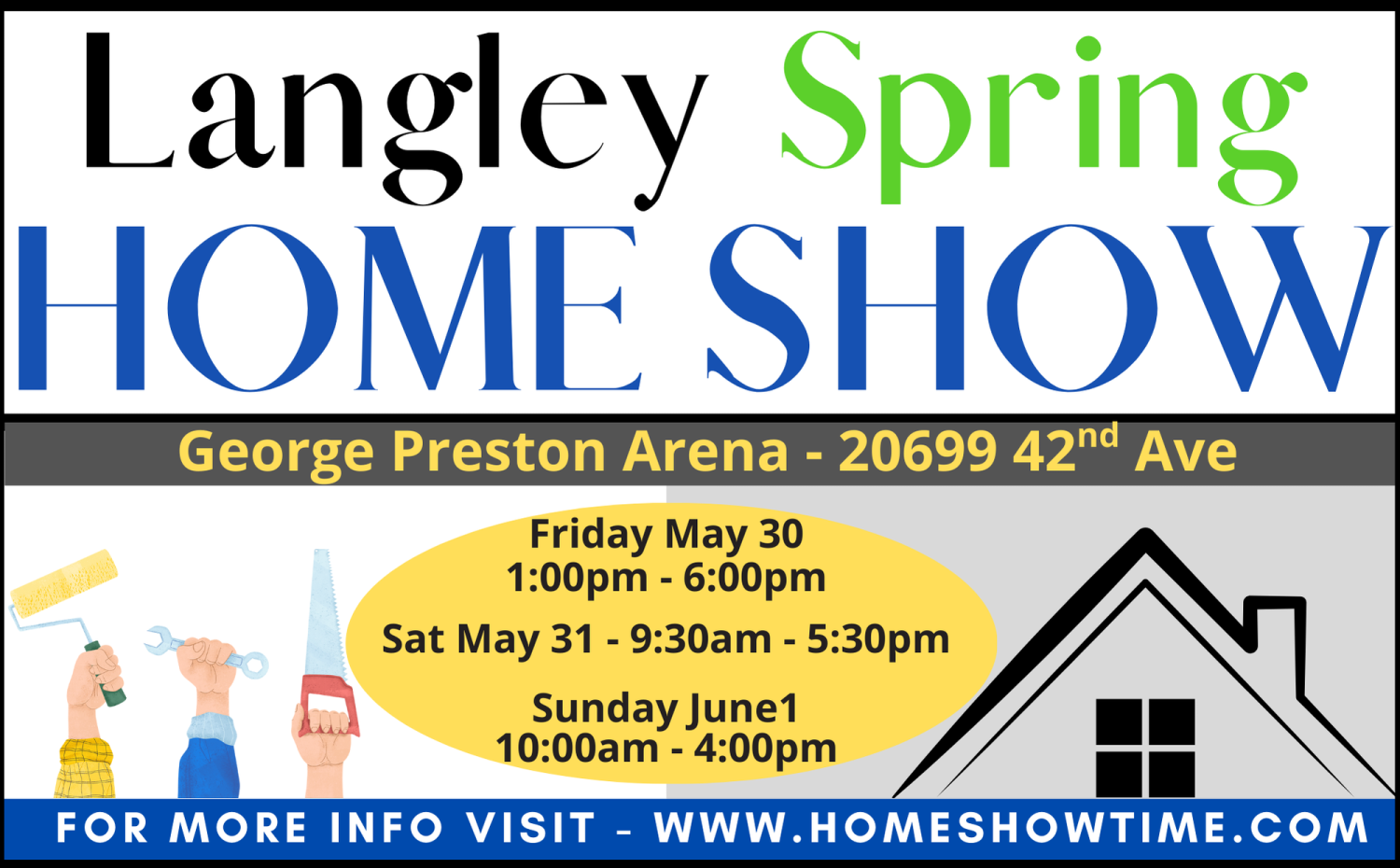 Langley Spring Home Show - Home Show Time